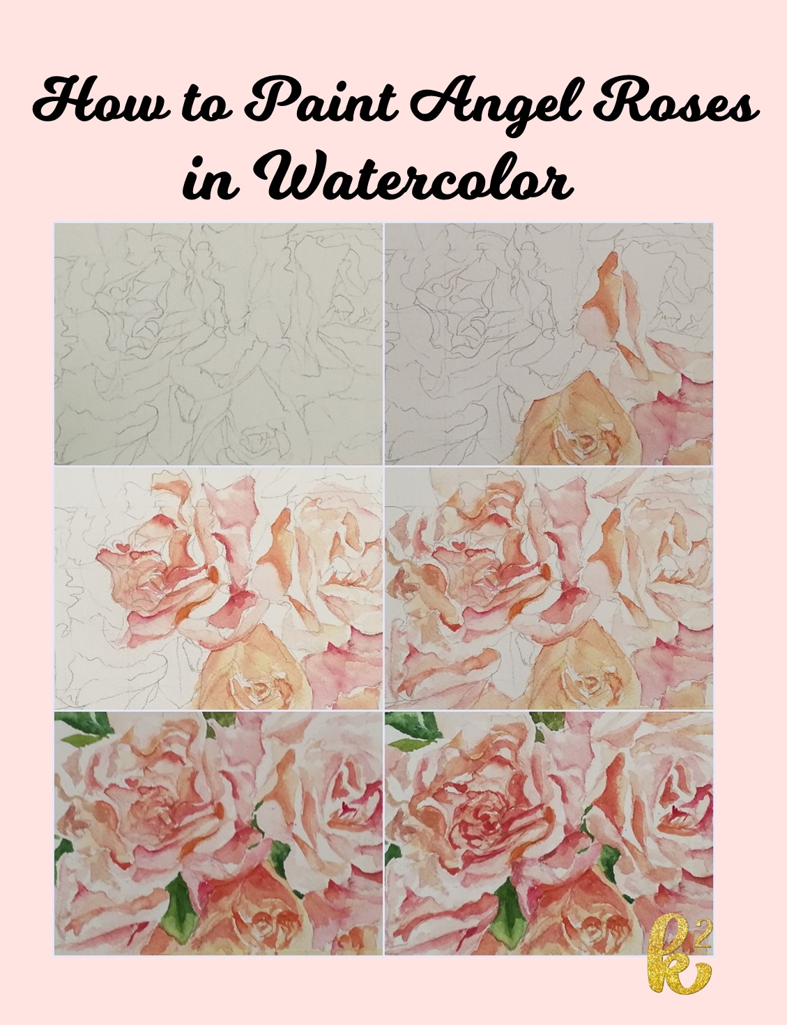 How to Paint Angel Roses in Watercolor – Katrina Karen