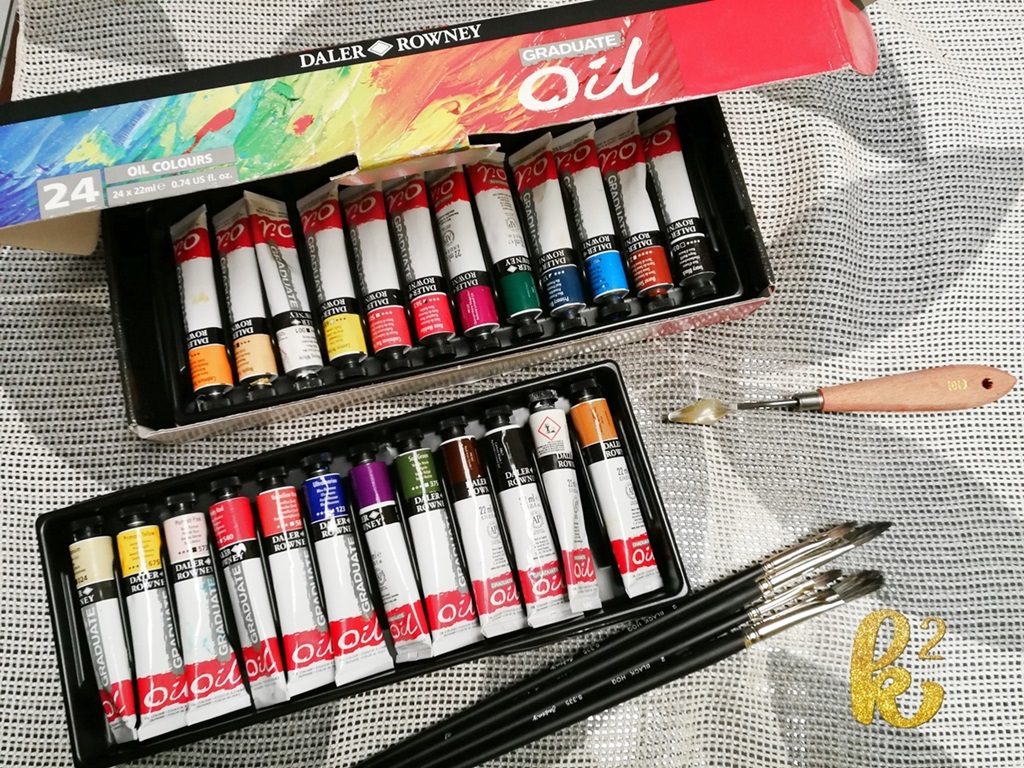 Painting Vlog 1: The Oil Painting Newbie – Katrina Karen