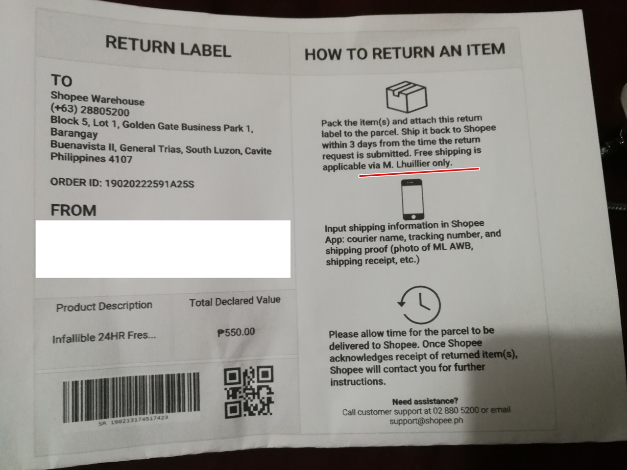 How I Got an Item Replaced through Shopee – Katrina Karen